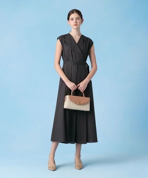 ビエラコットンカシュクールワンピース （ドレス）｜ANAYI / アナイ ファッション通販 タカシマヤファッションスクエア