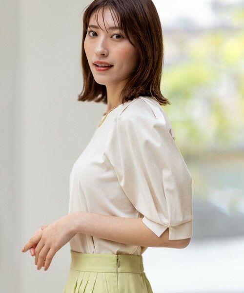 【セール】 【接触冷感・UVケア】着映えタックスリーブ カットソー （カットソー）｜any SiS / エニィスィス ファッション通販 タカシマヤファッションスクエア