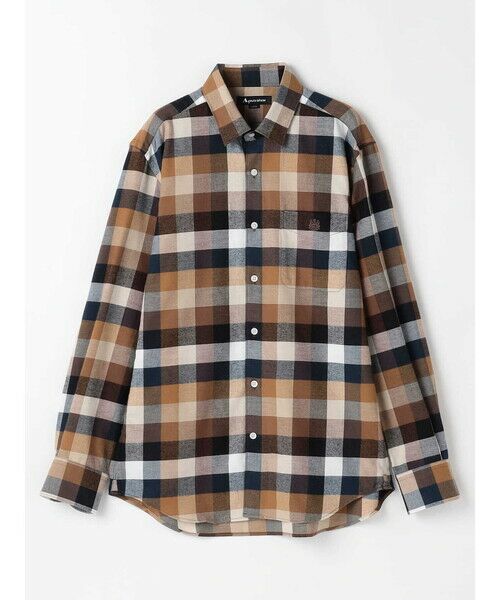 Block Check Shirt （シャツ・ブラウス）｜Aquascutum / アクアスキュータム ファッション通販 タカシマヤファッションスクエア
