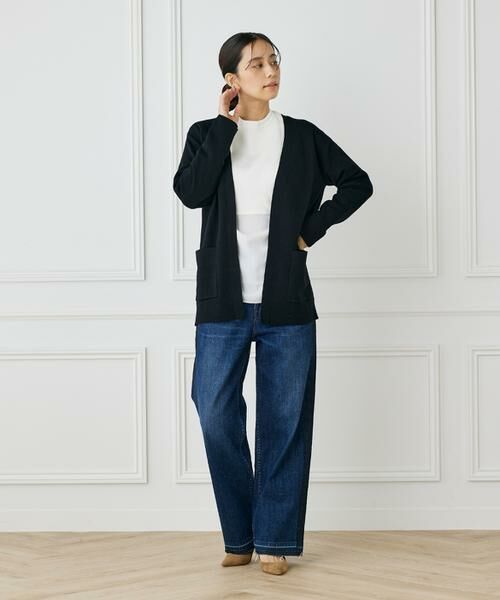 【セール】 《大きいサイズ》ドッキングニット （ニット・セーター）｜INED / イネド ファッション通販 タカシマヤファッションスクエア
