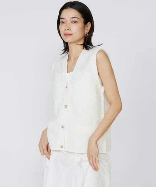【セール】 Vネックニットジレ （ベスト）｜INED / イネド ファッション通販 タカシマヤファッションスクエア