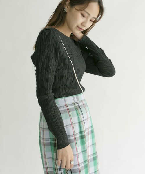 【セール】 シャーリングブラウス （シャツ・ブラウス）｜＊＊KBF / ケービーエフ ファッション通販 タカシマヤファッションスクエア