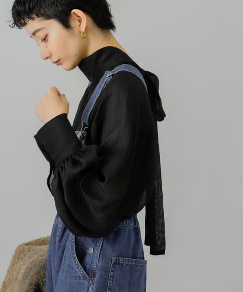 【セール】 ボウタイ2WAYボリュームブラウス （シャツ・ブラウス）｜＊＊KBF / ケービーエフ ファッション通販 タカシマヤファッションスクエア