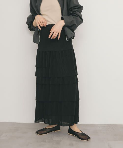 【セール】 ランダムティアードスカート （スカート）｜＊＊KBF / ケービーエフ ファッション通販 タカシマヤファッションスクエア