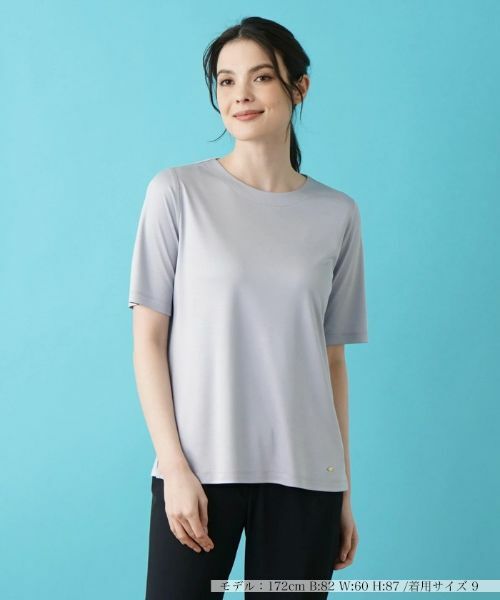 シルク100%半袖カットソー （カットソー）｜Leilian / レリアン ファッション通販 タカシマヤファッションスクエア