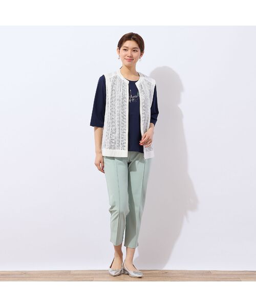 【セール】 【洗える】Lobin エッフェル塔柄Tシャツ （カットソー）｜LOBJIE / ロブジェ ファッション通販 タカシマヤファッションスクエア