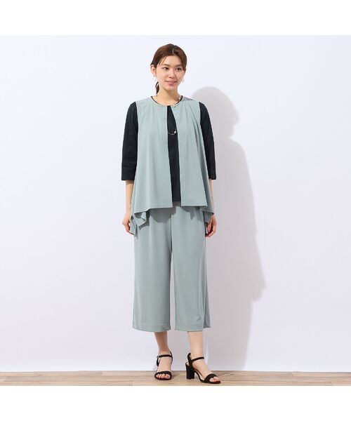 【セール】 【洗える・セットアップ可能】イレギュラーヘムベスト （ベスト）｜LOBJIE / ロブジェ ファッション通販 タカシマヤファッションスクエア