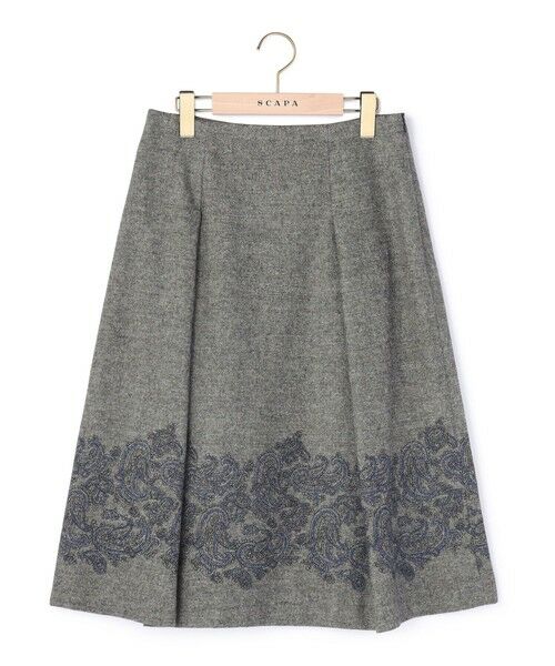 ライトエンブロイダリースカート （ミニ・ひざ丈スカート）｜SCAPA / スキャパ ファッション通販 タカシマヤファッションスクエア