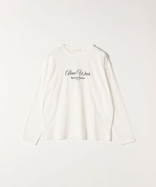 《予約》【SHIPS any別注】MONMIMI:〈洗濯機可能〉ロゴ プリント ロンTEE 25AW （Tシャツ）｜SHIPS for women / シップスウィメン ファッション通販 ...