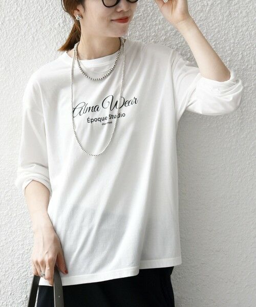 《予約》【SHIPS any別注】MONMIMI:〈洗濯機可能〉ロゴ プリント ロンTEE 25AW （Tシャツ）｜SHIPS for women / シップスウィメン ファッション通販 ...